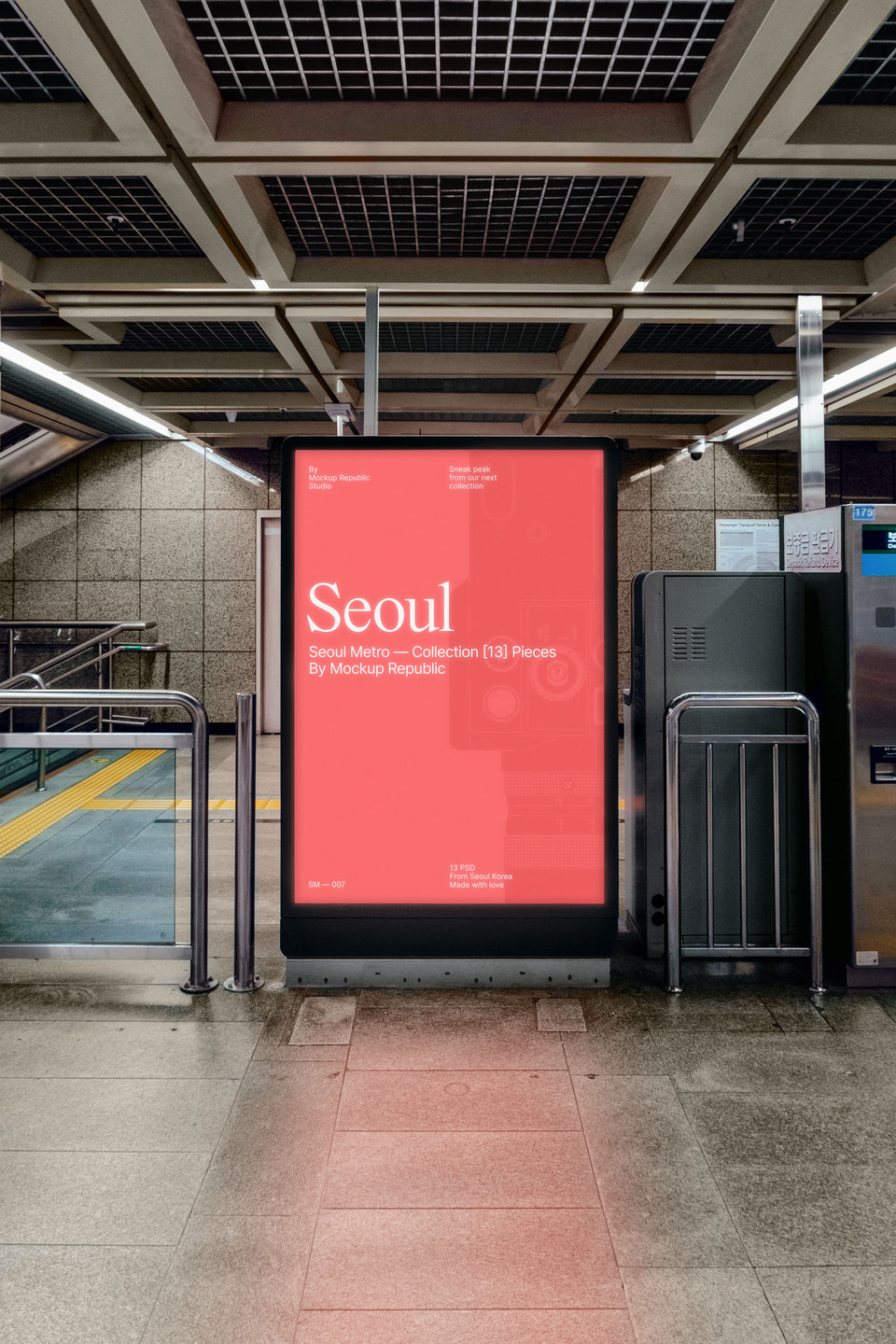 Seoul Metro – Mockup Republic