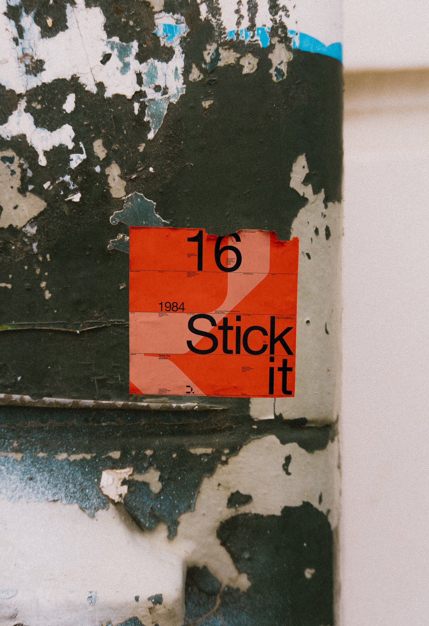 Urban Stickers – Mockup Republic