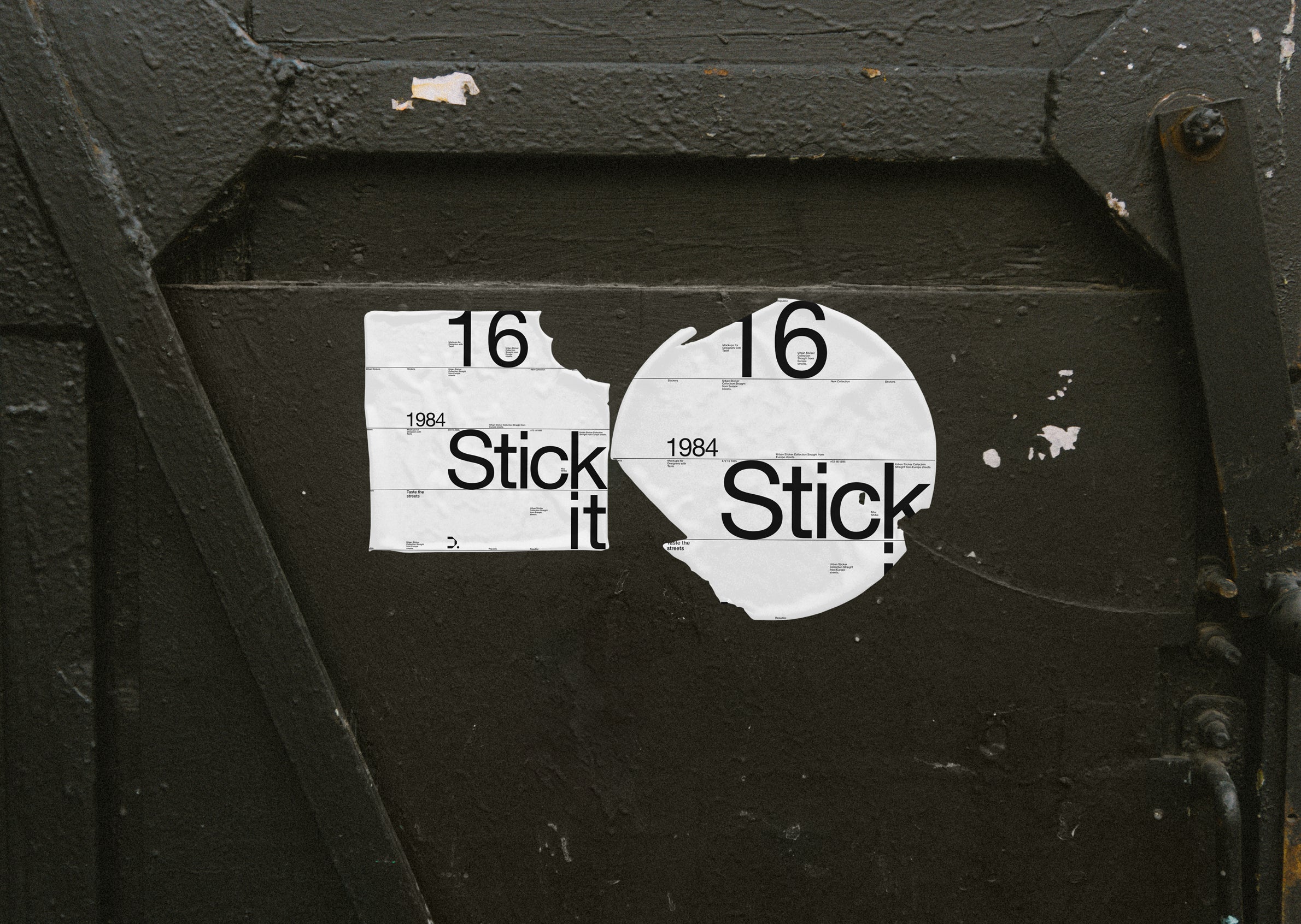 Urban Sticker Mockup ST_013 – Mockup Republic