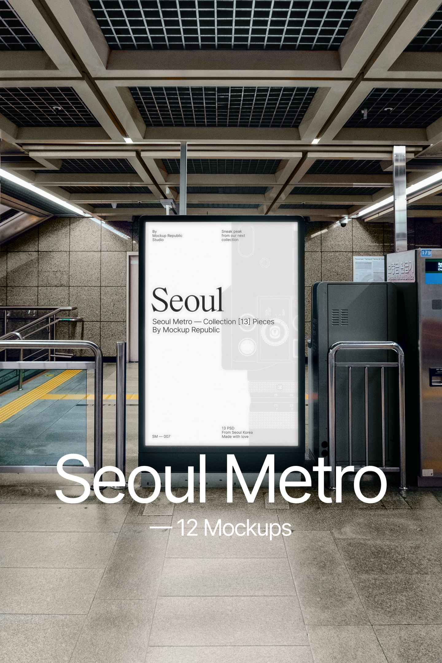Seoul Metro – Mockup Republic